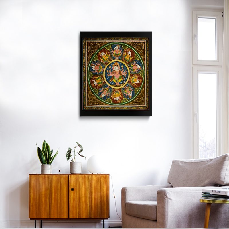 Lord Krishna’s Pattachitra painting – Odishaan