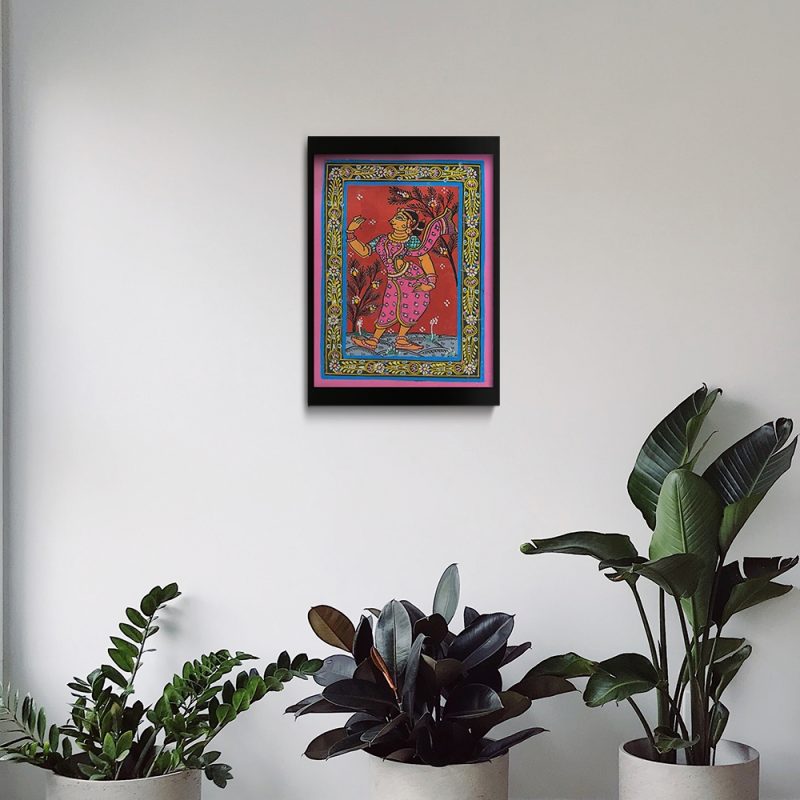 Lord Krishna’s Pattachitra painting – Odishaan